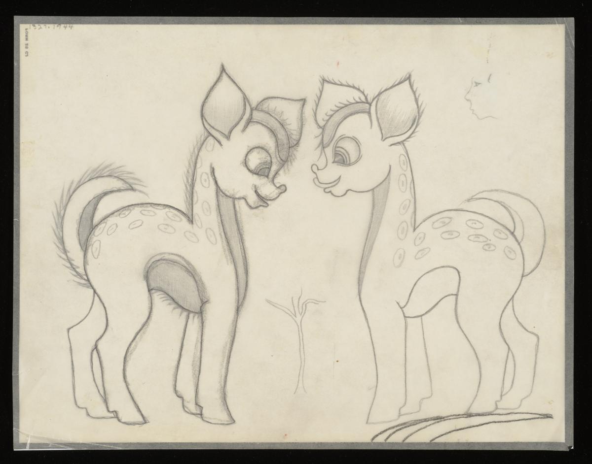 graphite on tracing paper