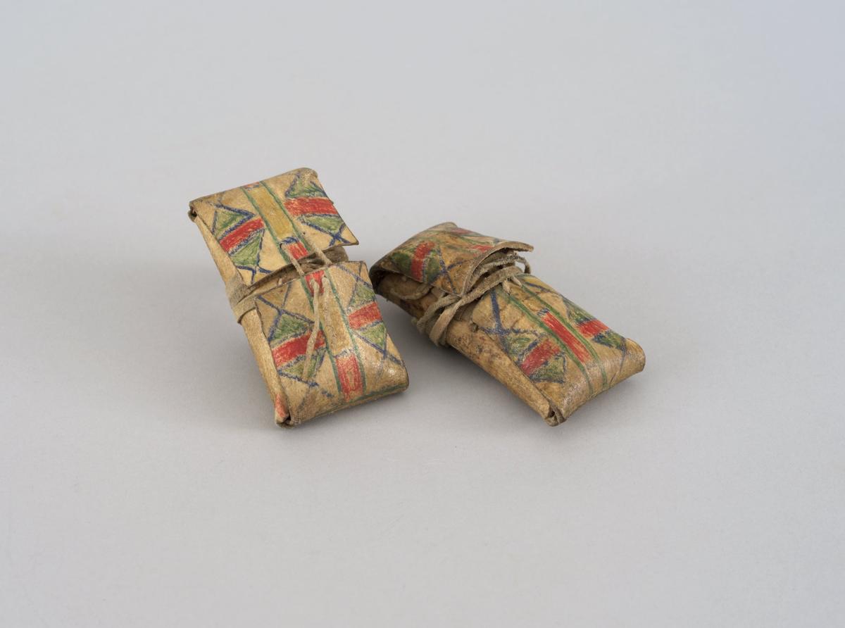 hide, leather, paint, cloth